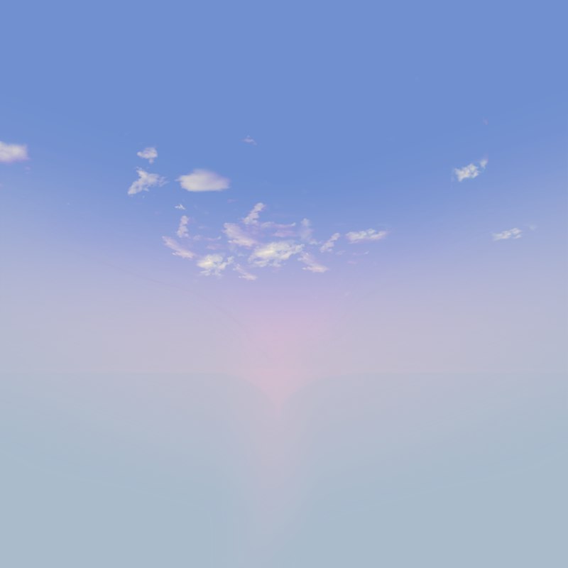 Texture Photoshop skybox clear blue
